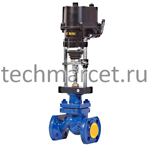 Клапан запорный 15нж922нж, нерж сталь, фланцевый, с электроприводом, PN ...